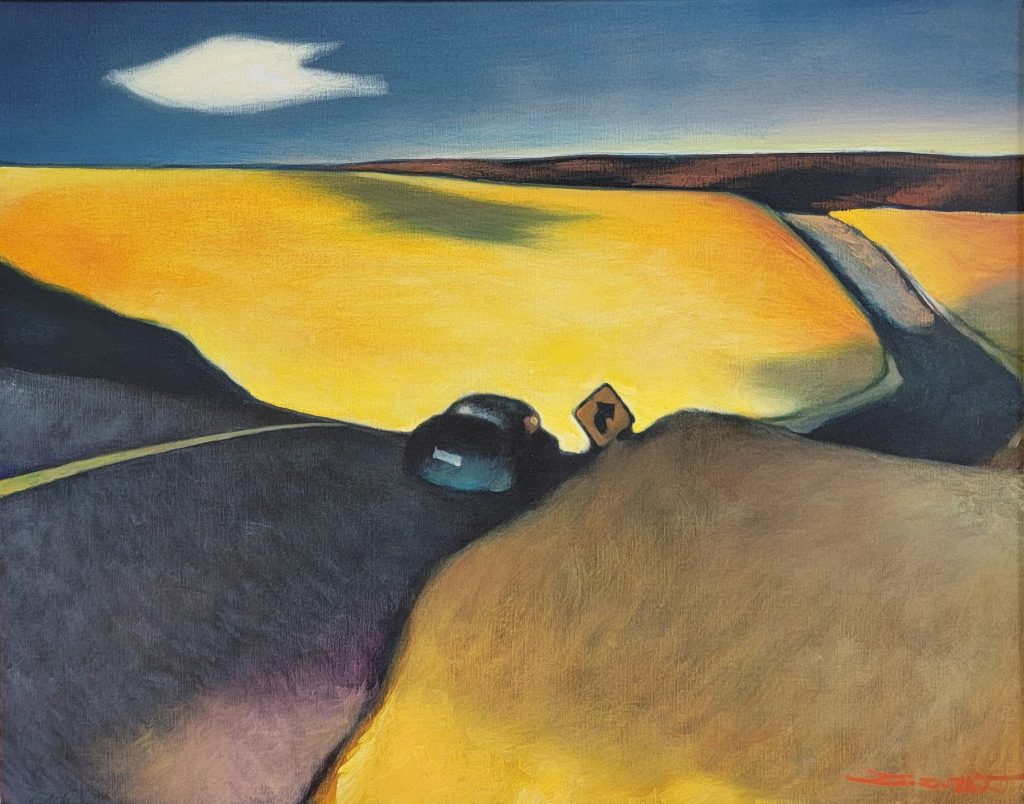 Z.Z. Wei "Road Trip" (sold) - Attic Gallery